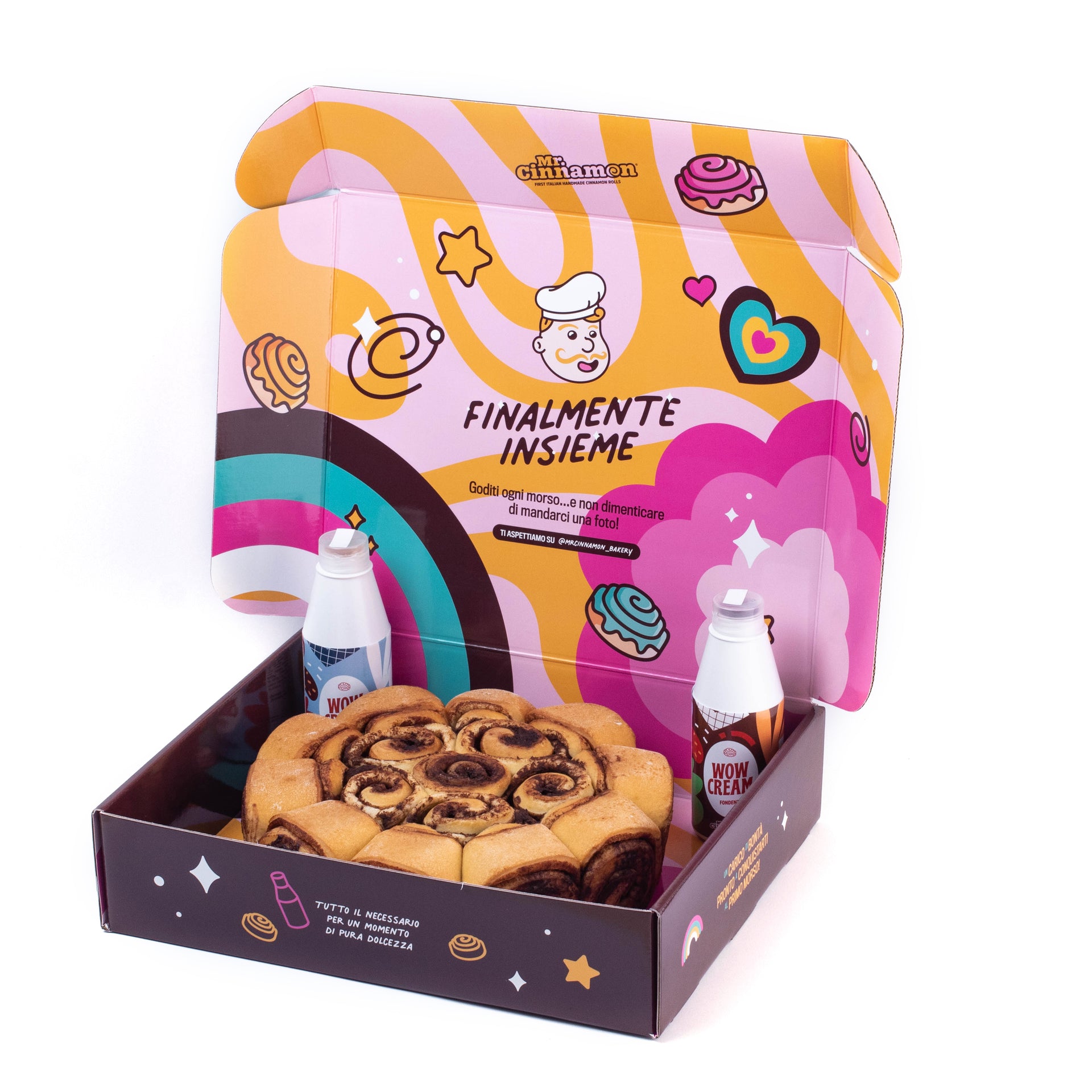 Mr Cinnamon | Prima Bakery in Italia di Cinnamon Rolls | Visita ora!